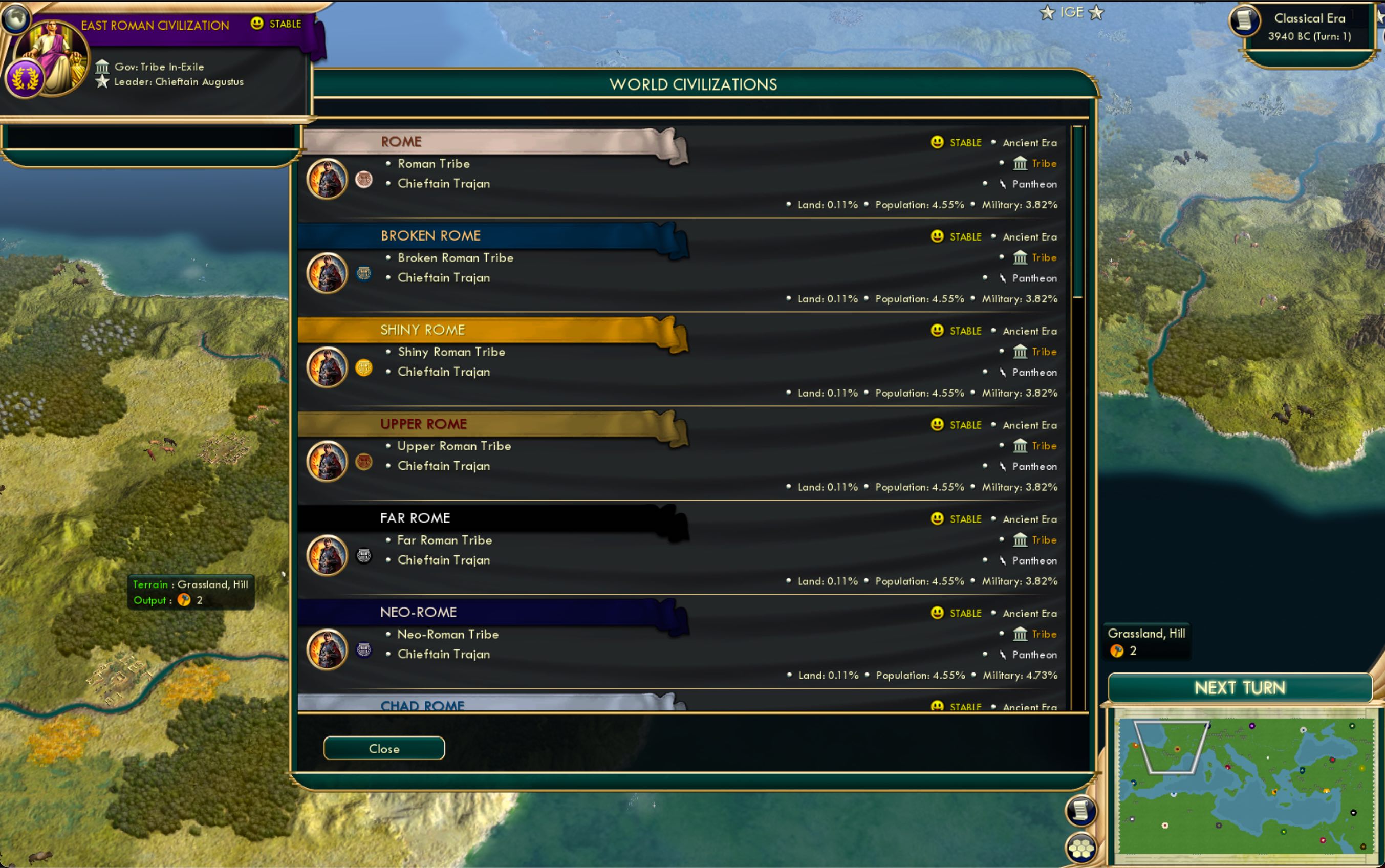 Trajan Battle Royale: Part 1 | Civ Battle Royale